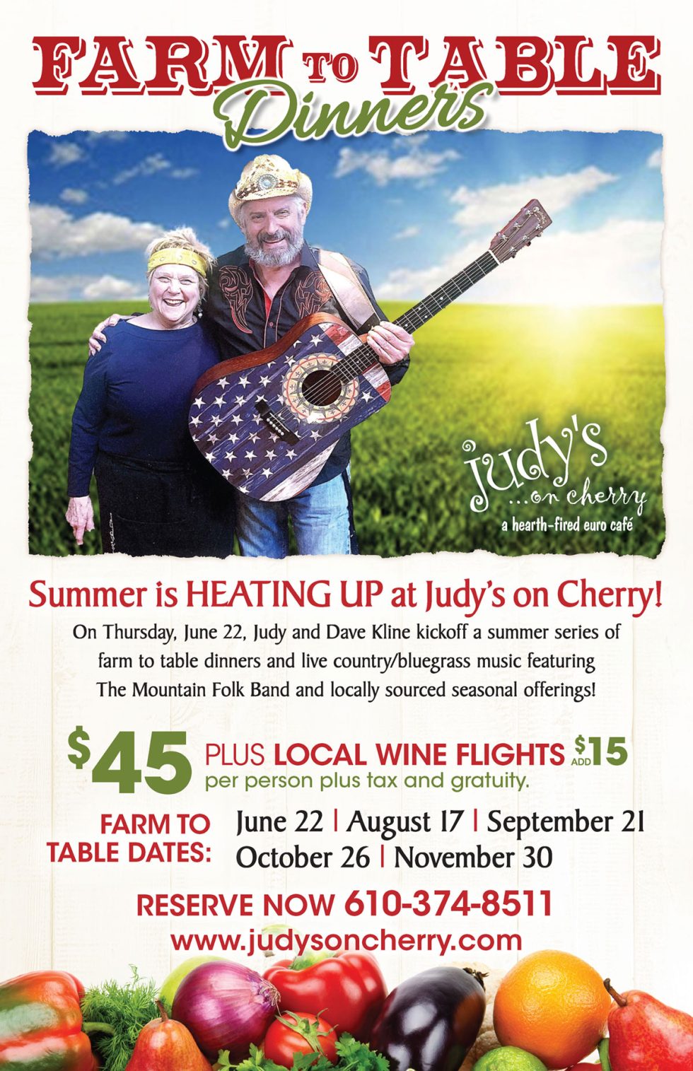 Judy's On Cherry | A Hearth-Fired Euro Cafe